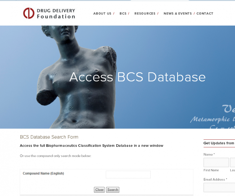 查询部分药物BCS分类的网站？-盖德化工问答